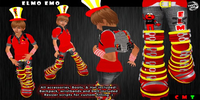 Second Life Marketplace - [S.K.] Emo Emmo
